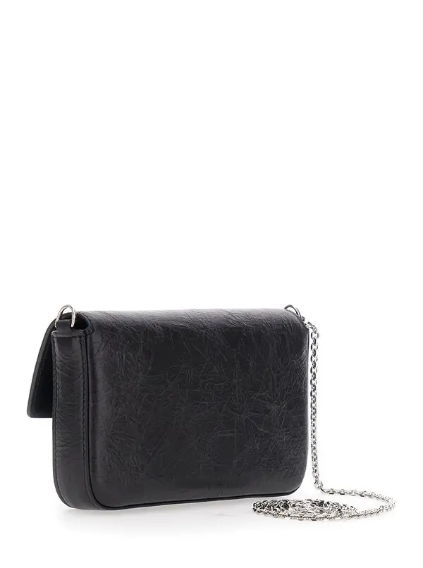 Fendi Jamie Wallet On Chain - Black