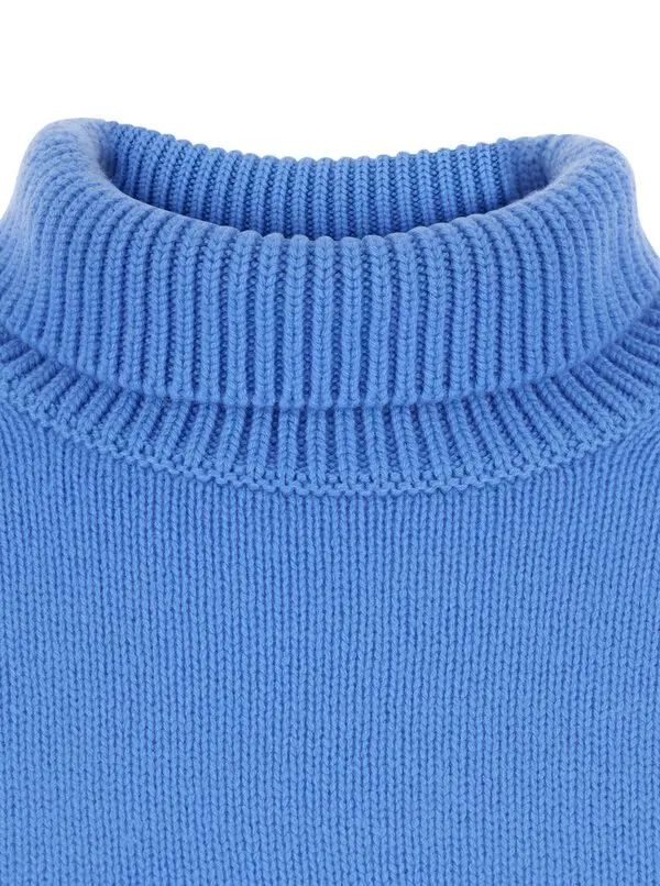 LISA YANG Heidi Cashmere V-neck Sweater - Blue