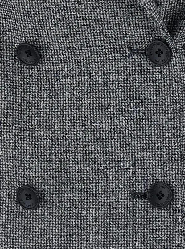 Tagliatore Double-breasted Suit With Peak Revers In Wool Blend For
