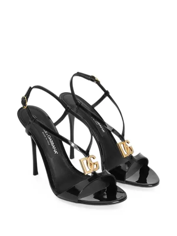 Dolce & Gabbana Patent Leather Sandal