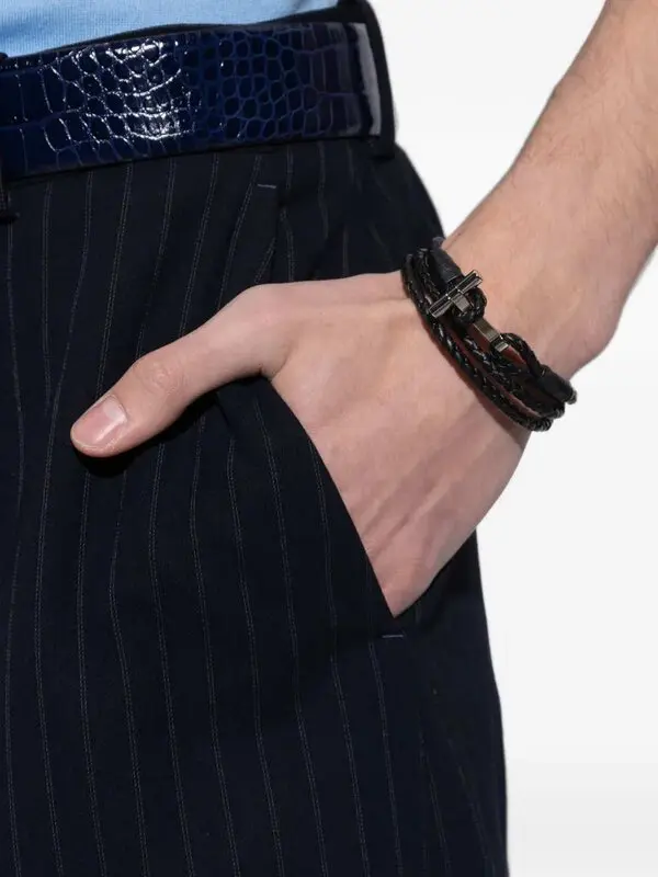 TOM FORD Braided Design Bracelet