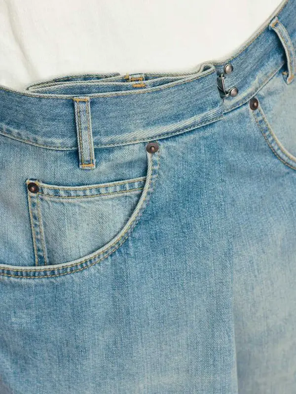MAISON MARGIELA Faded Wrap-style Jeans