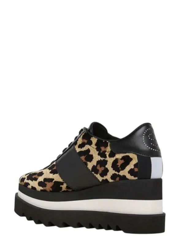 Stella McCartney Elyse Alter Mat Wedge In Shaggy Deer