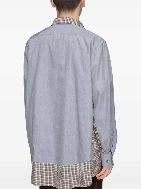 MAISON MARGIELA Double-layered Checked Shirt