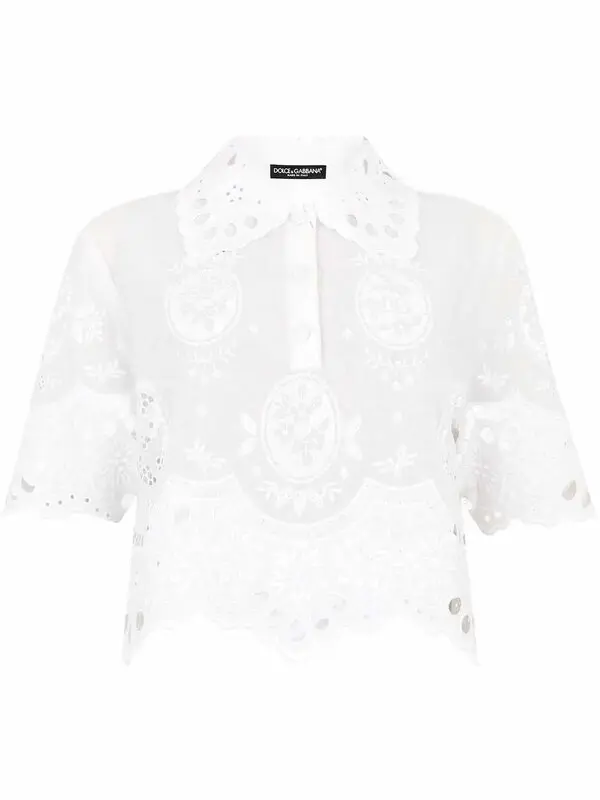 Dolce & Gabbana Embroidered Polo Shirt