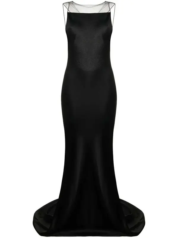 MAISON MARGIELA Satin Evening Gown
