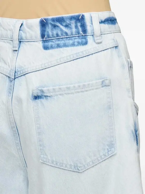 MAISON MARGIELA Straight-leg Jeans With Cut-out Detail