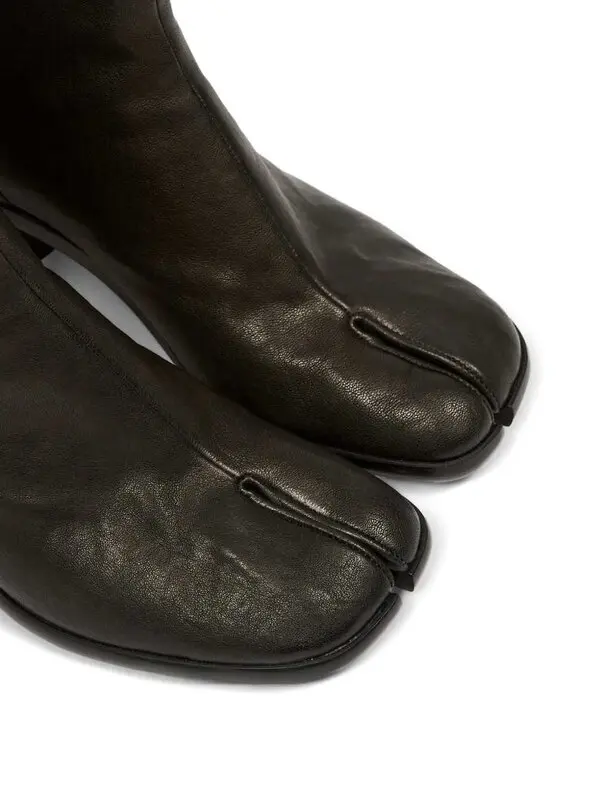 MAISON MARGIELA Tabi Leather Ankle Boots