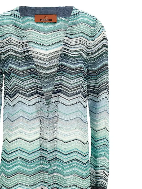 Missoni Long Chevron Cardigan