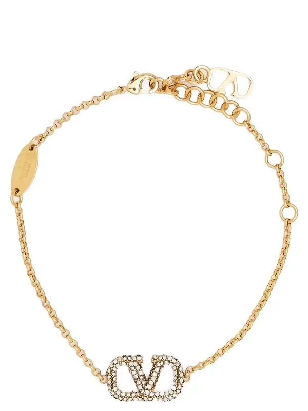 Valentino Garavani Vlogo Signature Bracelet - Gold