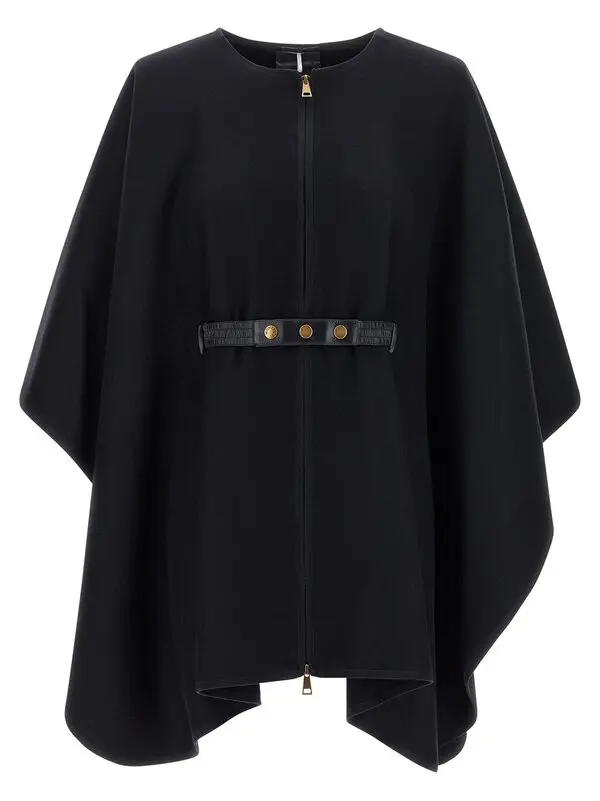 Moncler Two-material Cape