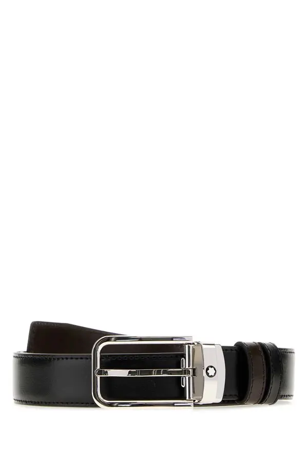 Montblanc Leather Reversible Belt