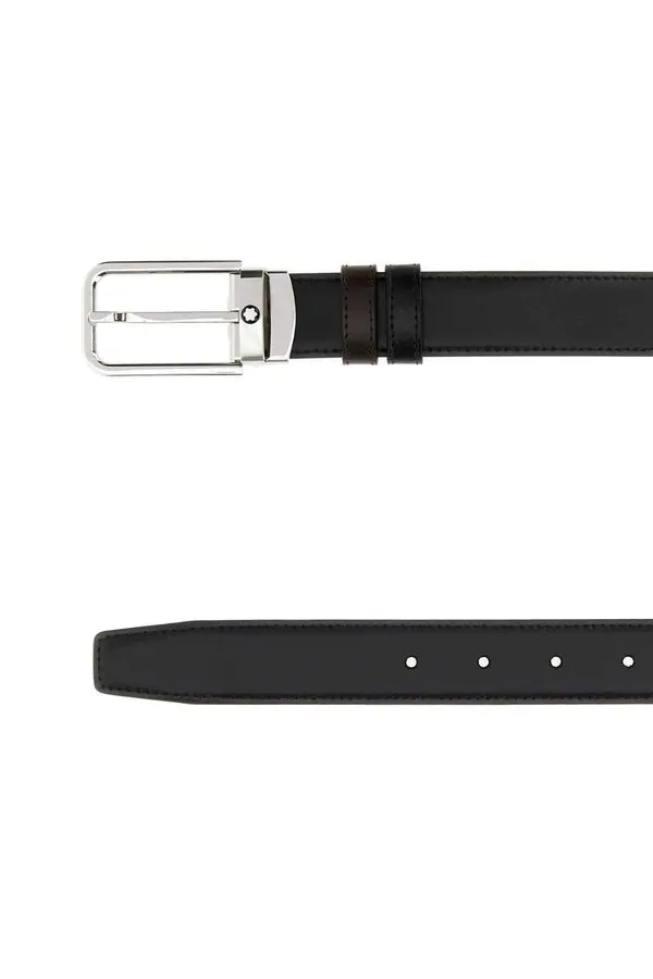 Montblanc Leather Reversible Belt
