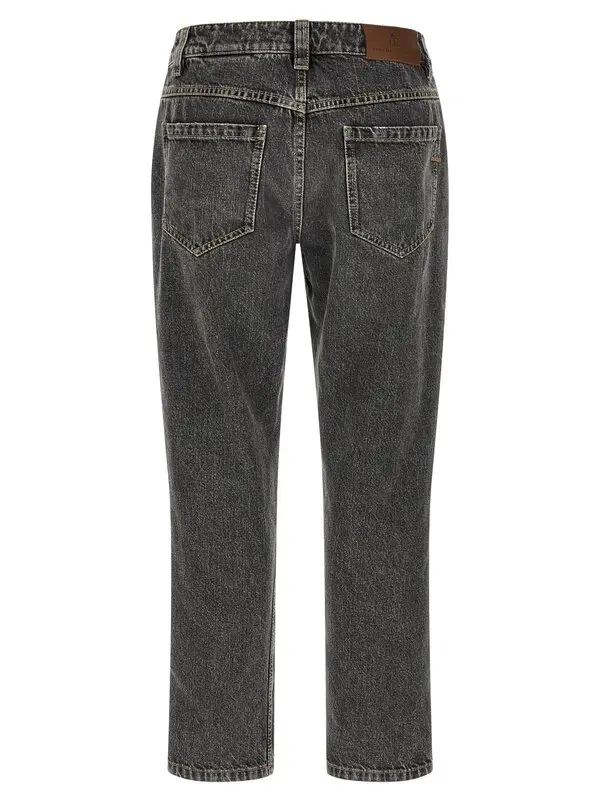 Brunello Cucinelli Monile Jeans - Gray