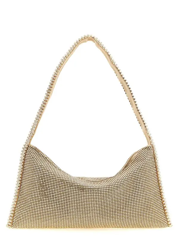 Benedetta Bruzziches Your Best Friend La Grande' Shoulder Bag - Gold