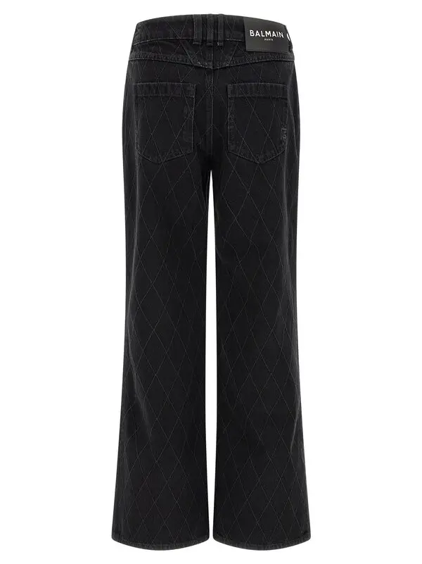 Balmain Diamond-shaped Jeans