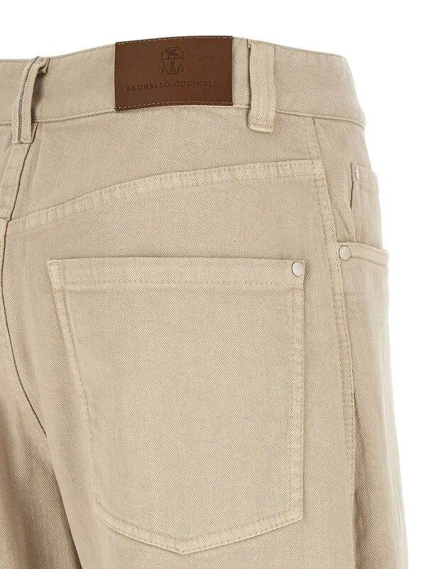 Brunello Cucinelli Garment-dyed Jeans