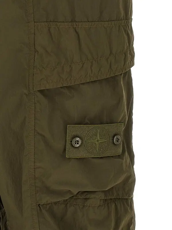 Stone Island Ghost Badge Cargo Pants