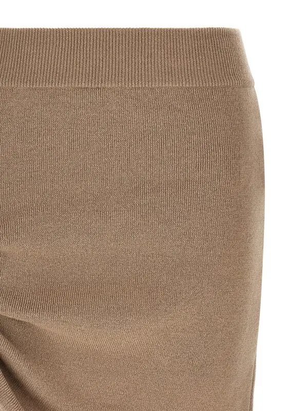 Giuseppe Di Morabito Jewel Pin Knit Skirt
