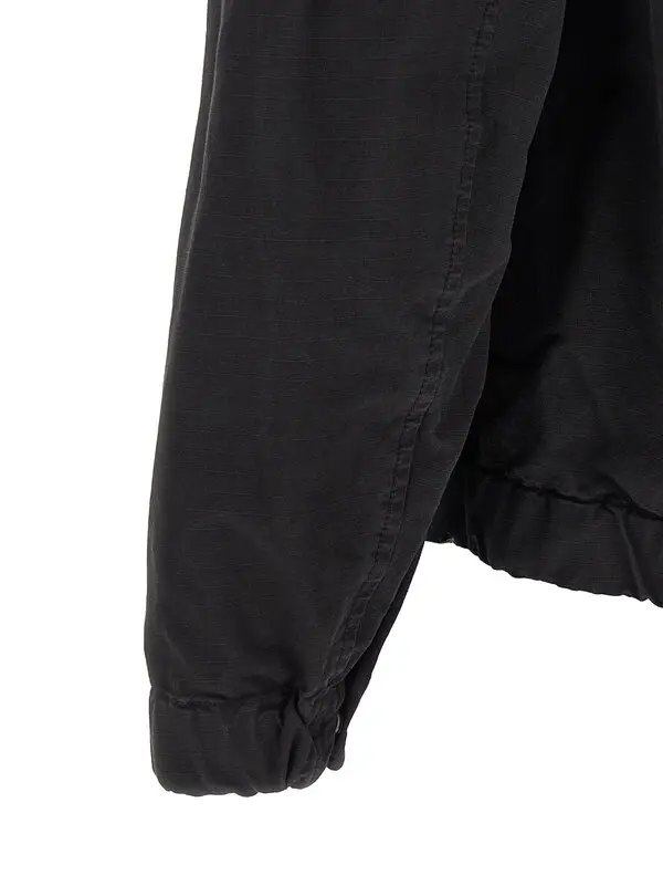 Stone Island 1200011" Organic Cotton Hooded Overshirt