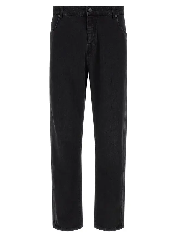 Balmain Washed Denim Jeans