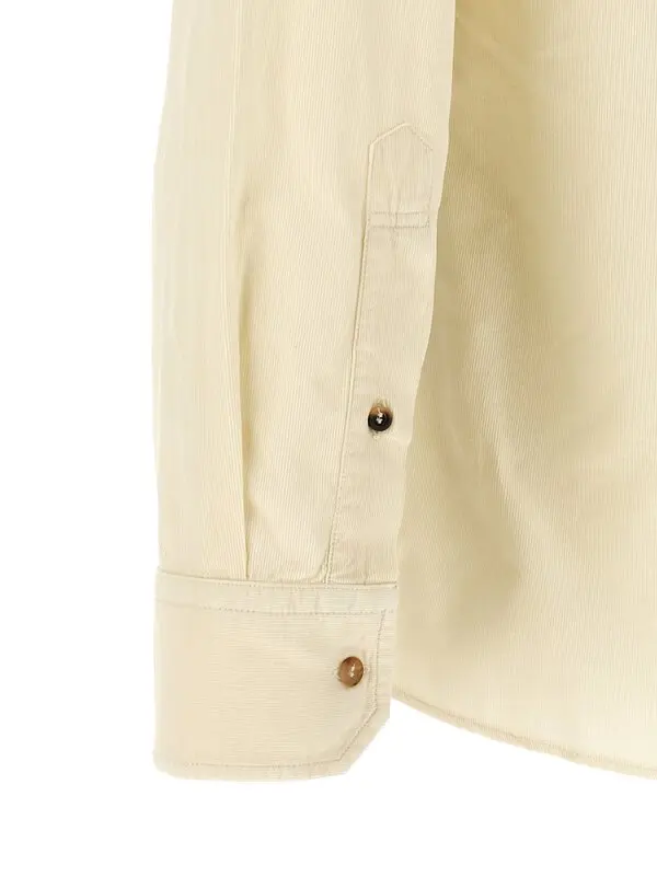 Brunello Cucinelli Western Velvet Shirt