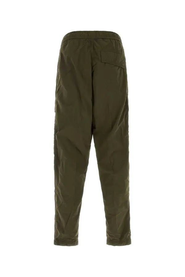 Stone Island Olive Nylon Cargo Pant