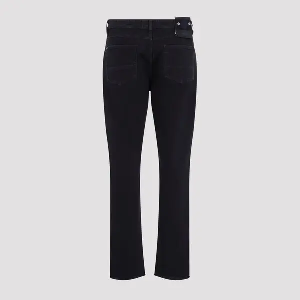 Stone Island Garment-dyed Stretch Cotton Denim Pants