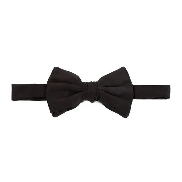 Giorgio Armani Woven Silk Bowtie