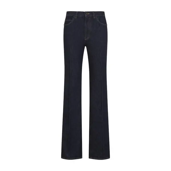 Saint Laurent 70`s Eagle Jeans - Blue