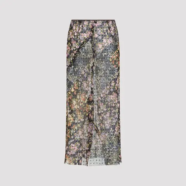 Dries Van Noten Sati Midi Skirt