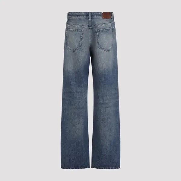 Dries Van Noten Straight Leg Denim Jeans