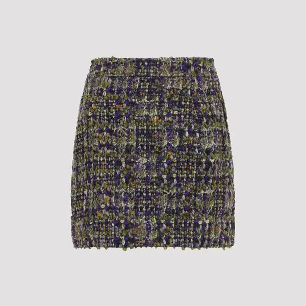 Saint Laurent Tweed Mini Skirt