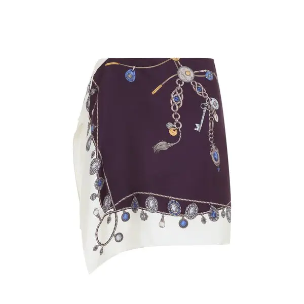 Versace Stolen Jewels Skirt - Multicolor
