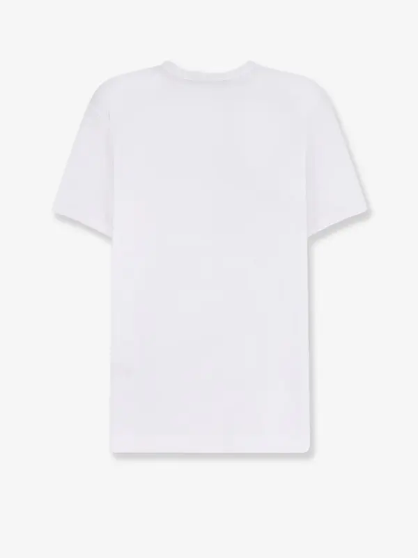 Dolce & Gabbana Cotton T-shirt With Patch Logo On The Front
