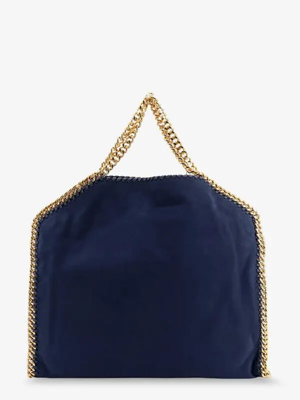 Stella McCartney Falabella Alter Suede Shoulder Bag With Metal Profiles