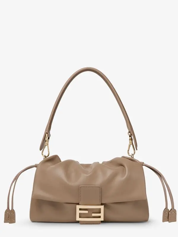 Fendi Baguette Soft Medium Leather Shoulder Bag