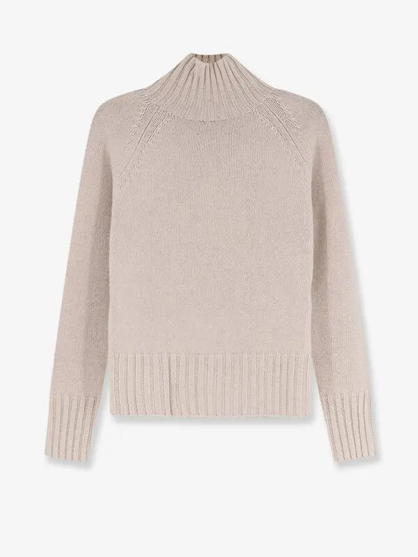 Max Mara Wool And Cashmere Turtleneck Sweater - Multicolor