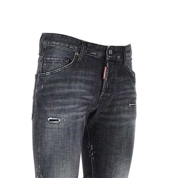 Dsquared2 Stretch Denim Skater Jeans