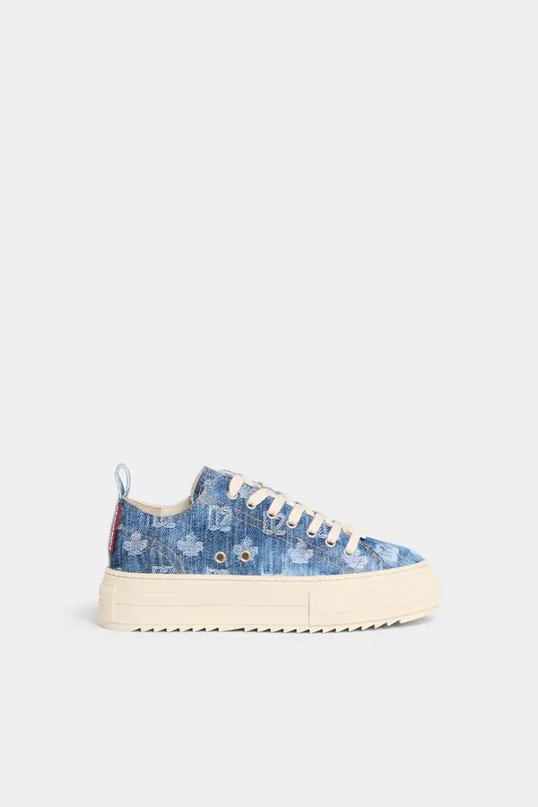 Dsquared2 Berlin Monogram Denim Sneakers