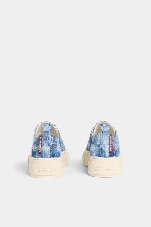Dsquared2 Berlin Monogram Denim Sneakers