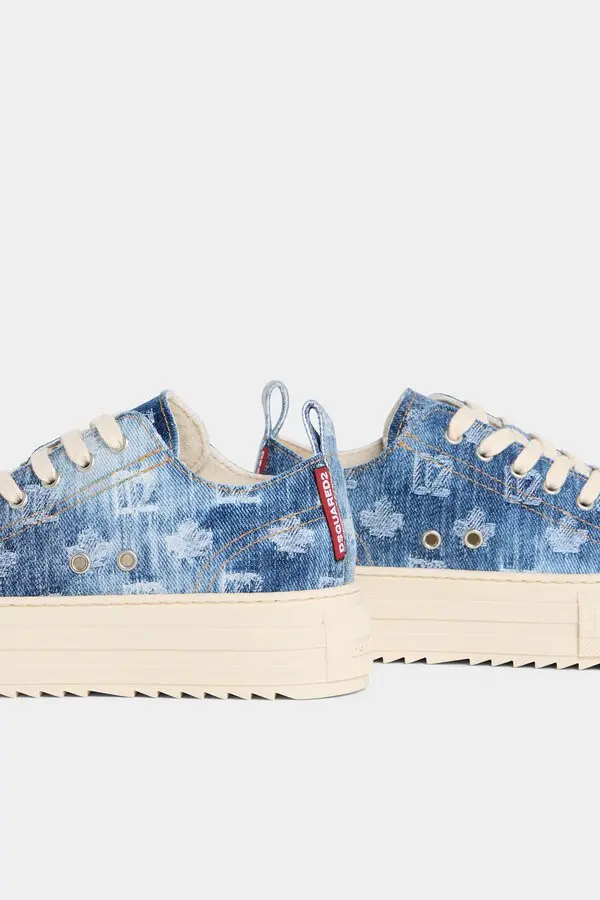 Dsquared2 Berlin Monogram Denim Sneakers