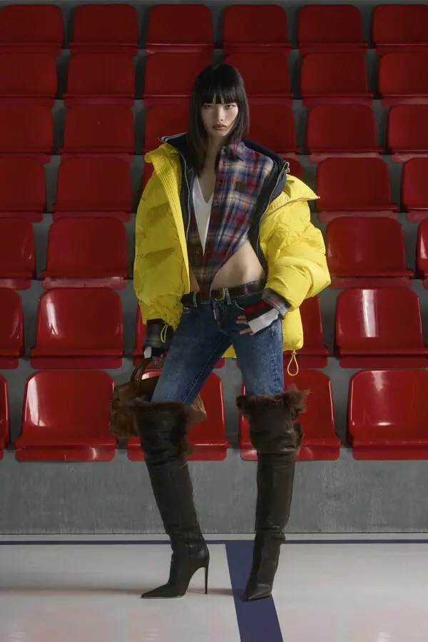 Dsquared2 Upside Down Puffer Jacket