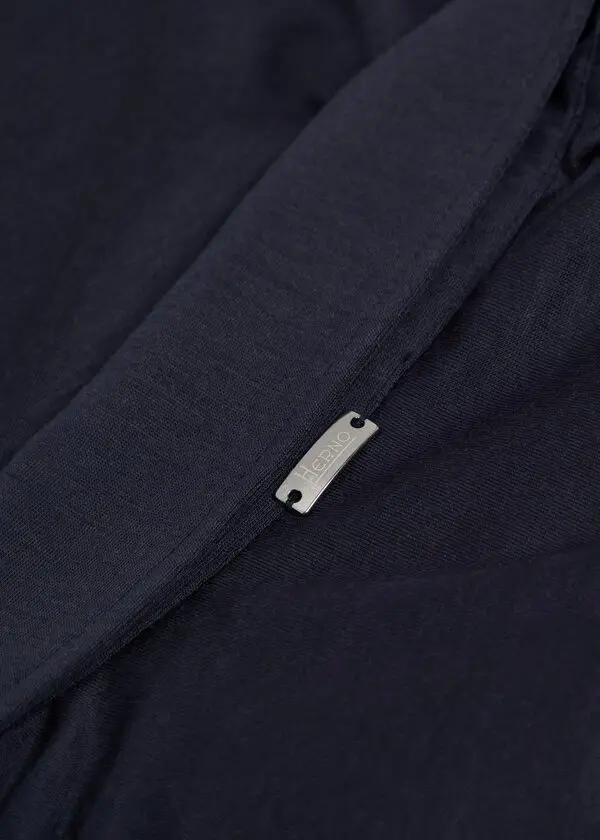 Herno Long-sleeve Wool-jersey Polo Shirt