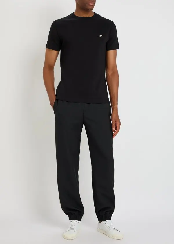 Valentino Garavani Striped Woven Sweatpants