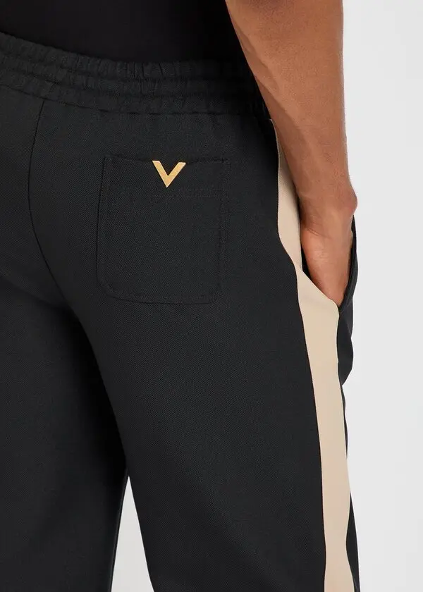 Valentino Garavani Striped Woven Sweatpants