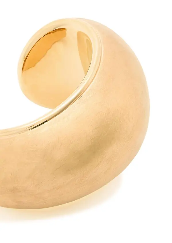 Jacquemus Sculptural Oval Cuff Bracelet