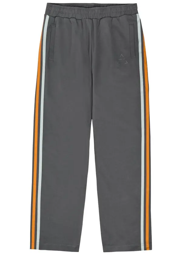 AN-Y1 Vice Straight-leg Stretch-cotton Track Pants