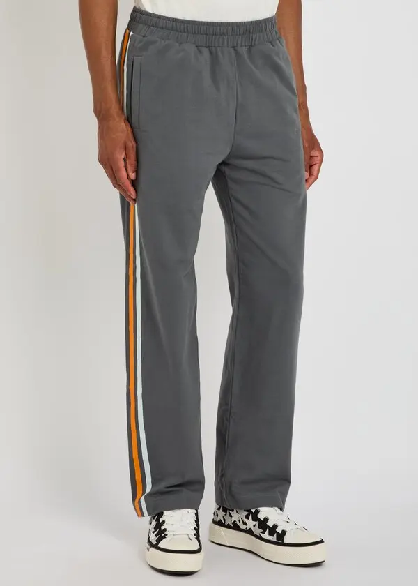 AN-Y1 Vice Straight-leg Stretch-cotton Track Pants