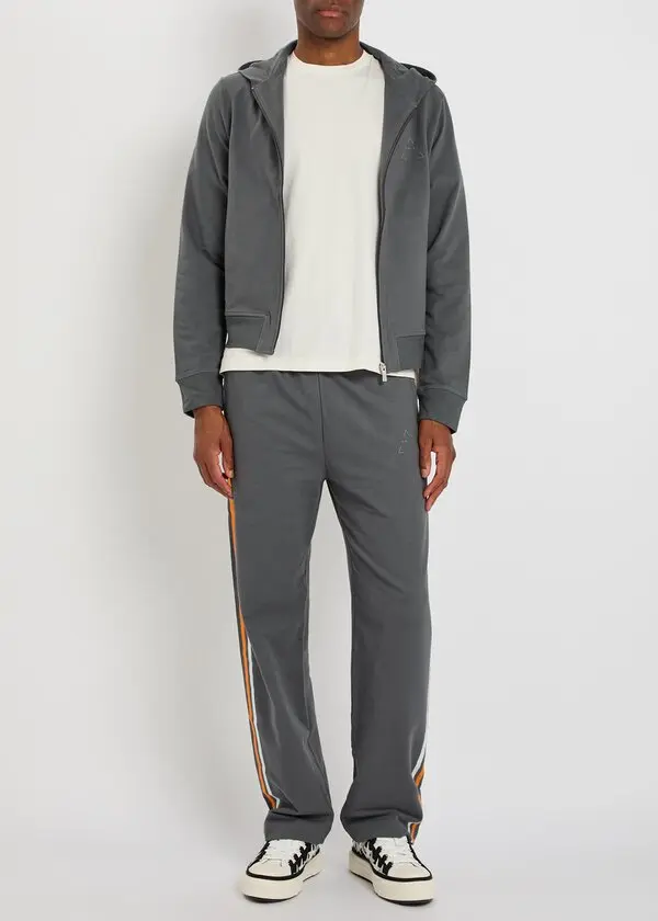 AN-Y1 Vice Straight-leg Stretch-cotton Track Pants